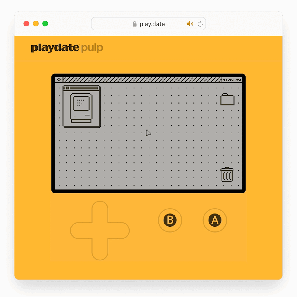 Made a tiny WIMP OS in Pulp with HyperCards! - Playdate Developer Forum