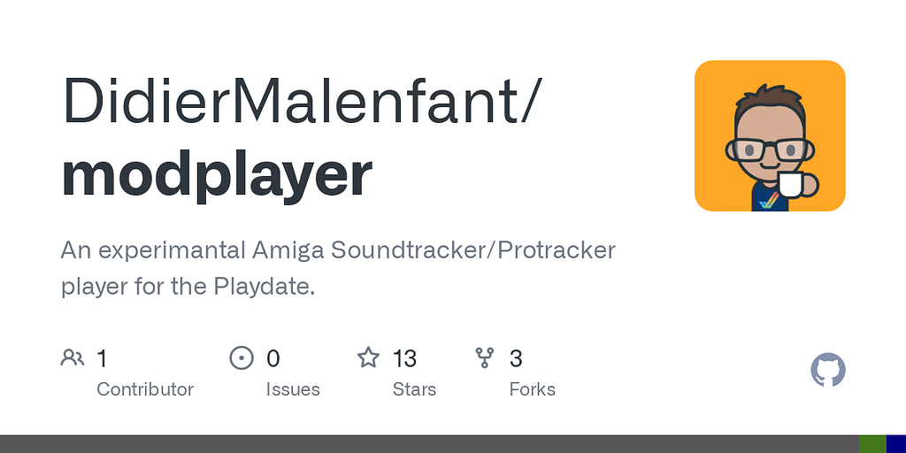 Modplayer - An Amiga Soundtracker/Protracker player - Playdate ...
