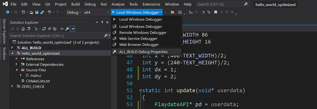 Helpful Tip: Visual Studio Debugging - Playdate Developer Forum
