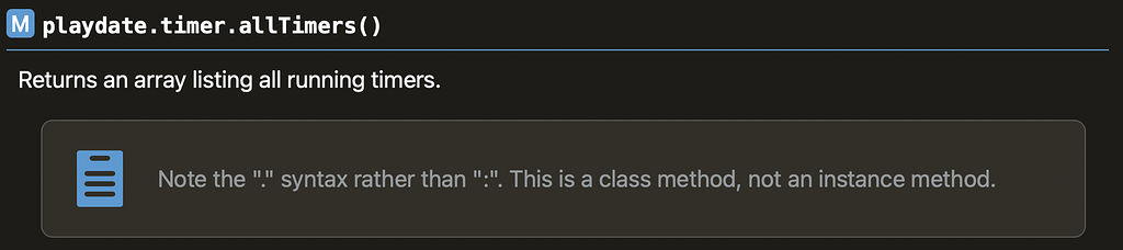 What are Lua Class Methods? - Playdate Developer Forum