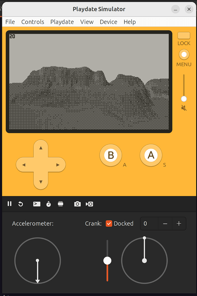3d landscape proof of concept - Download and source now included! - Playdate Developer Forum