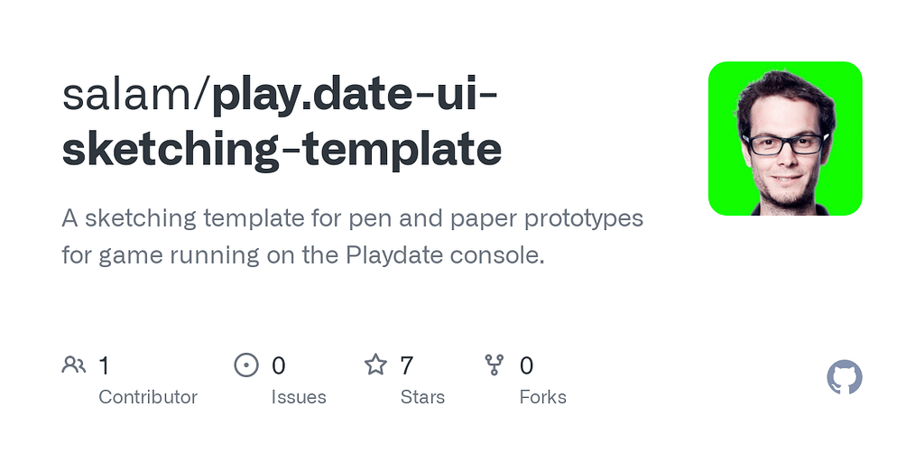 UI sketching template for Playdate (PSD, PDF, PNG, JPG) - Playdate Developer Forum